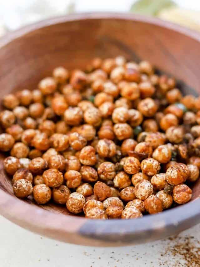 Sauteed Chickpeas (Pan Fried) - Simply Made Eats