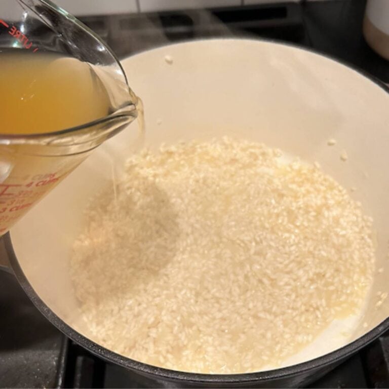 Creamy Garlic Parmesan Risotto - Simply Made Eats
