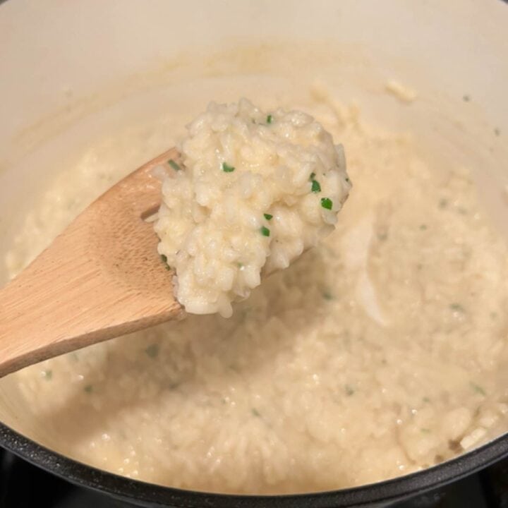 Creamy Garlic Parmesan Risotto - Simply Made Eats