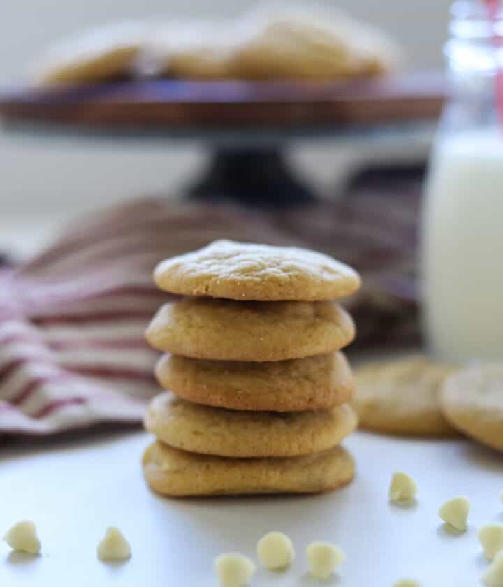 White Chocolate Chip Cookies - Simply Made Eats