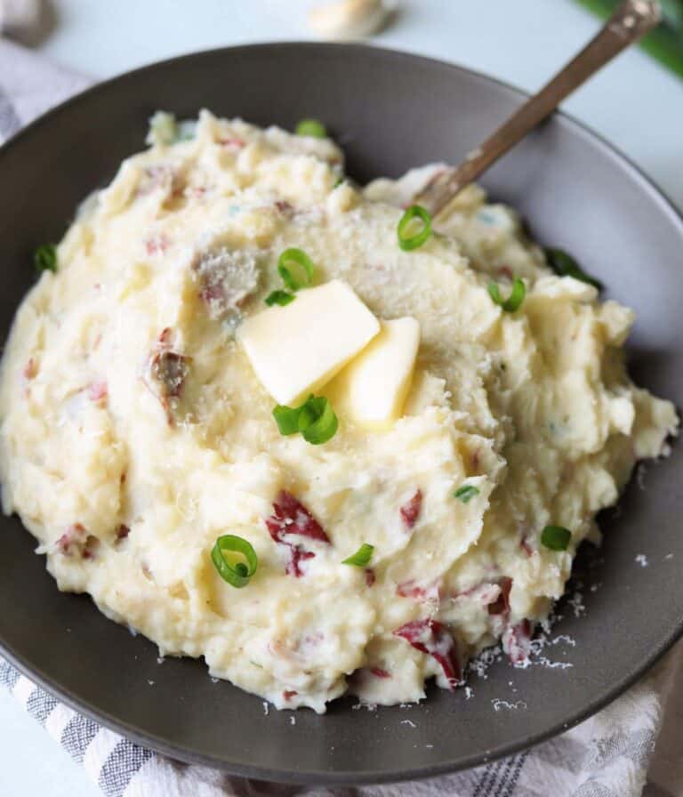 Mashed Red Skinned Potatoes - Simply Made Eats