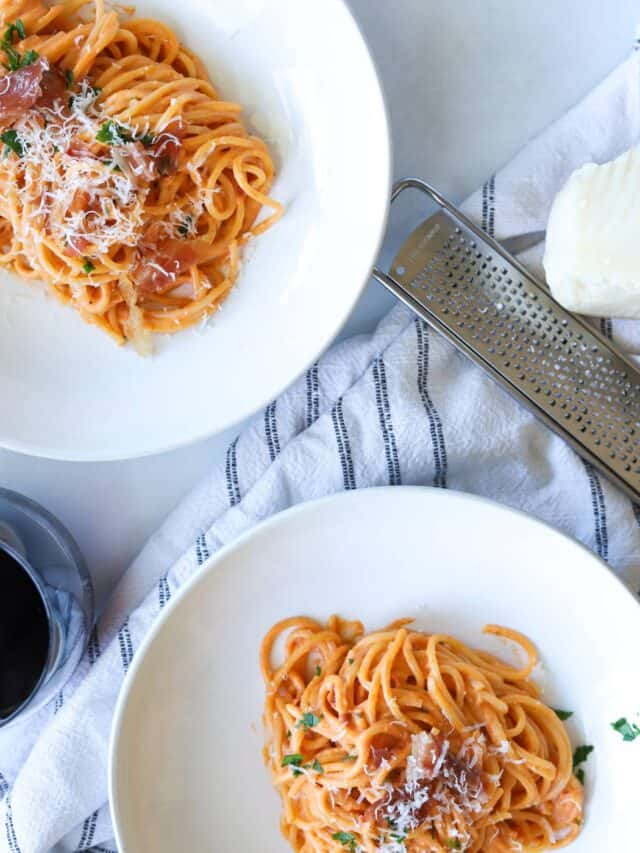 Pesto Ricotta Pasta - Simply Made Eats