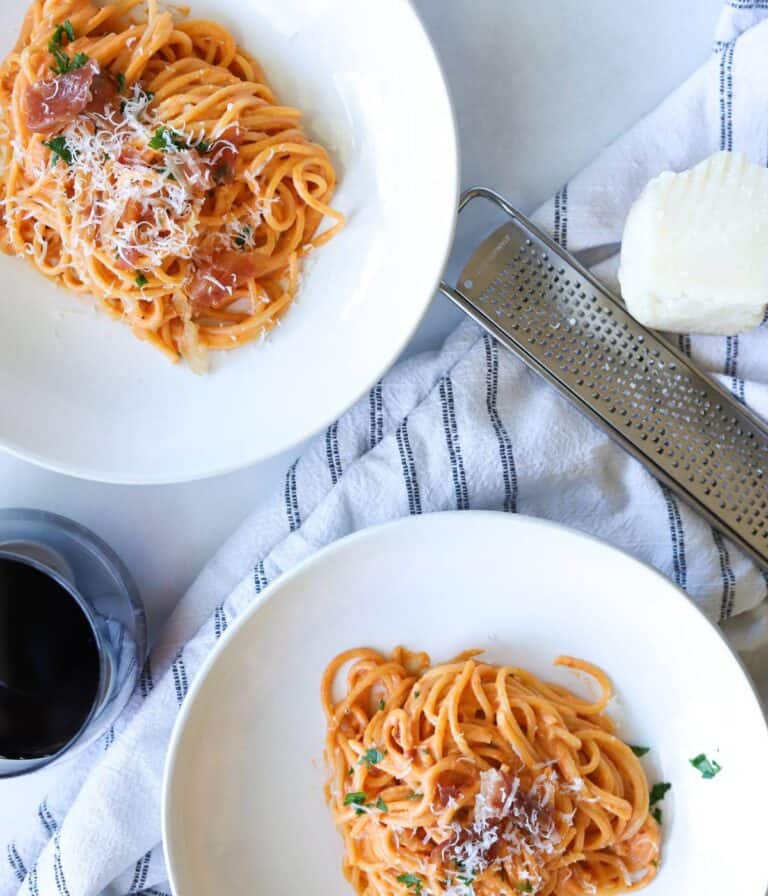 Rose Pasta (Pink Sauce Recipe) - Simply Made Eats