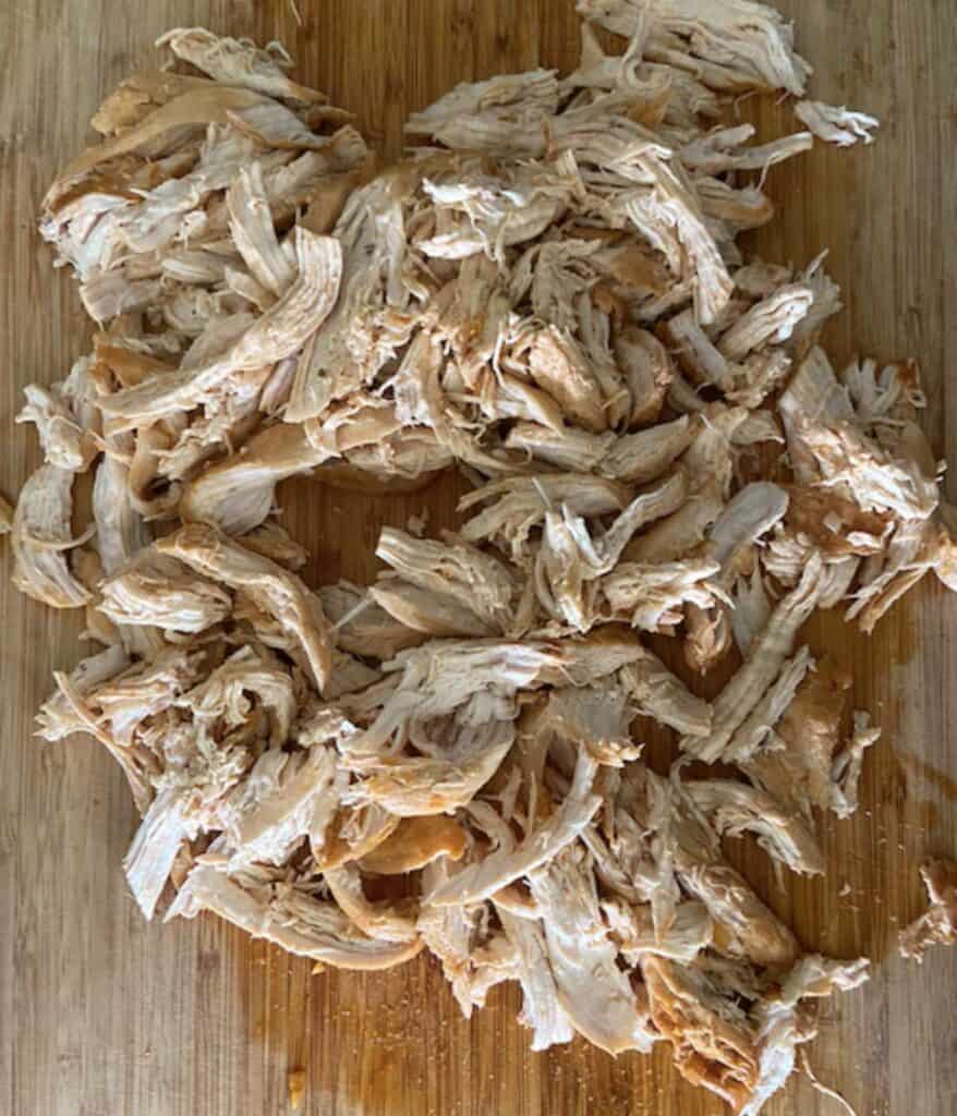Dutch Oven BBQ Pulled Chicken (Shredded Chicken Breast) - Simply Made Eats
