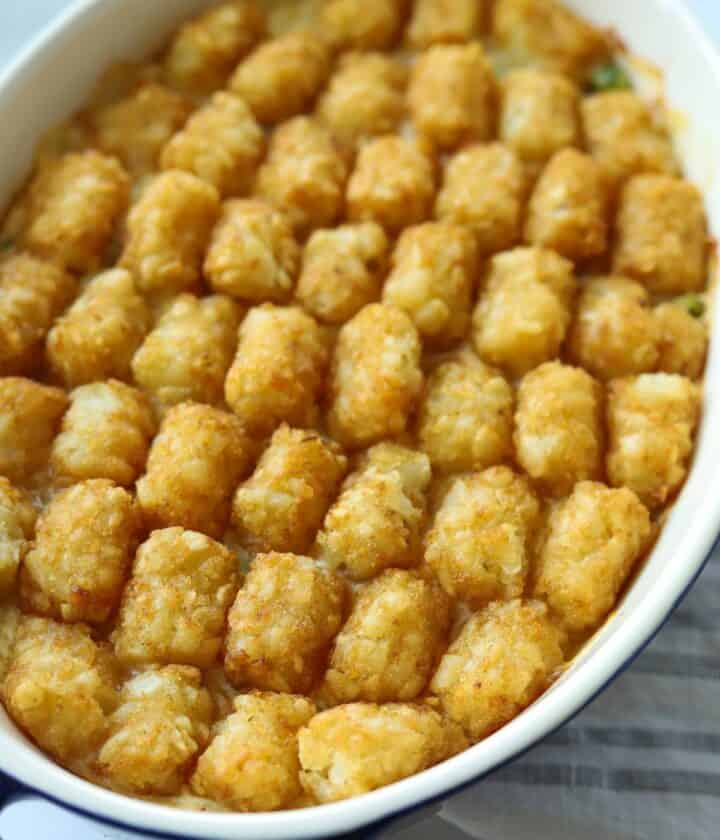 Chicken Tater Tot Casserole - Simply Made Eats
