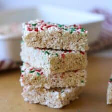 Rice Krispie Treats with Marshmallow Fluff