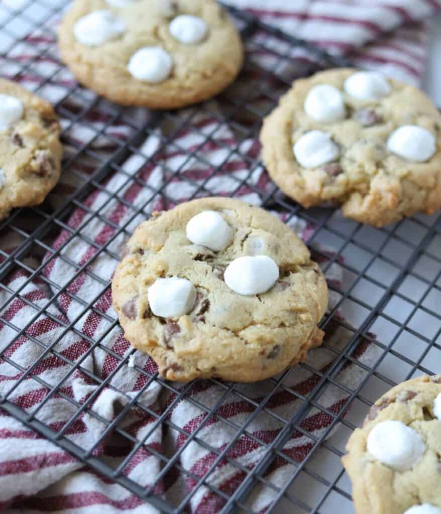 Marshmallow Chocolate Chip Cookies - Simply Made Eats
