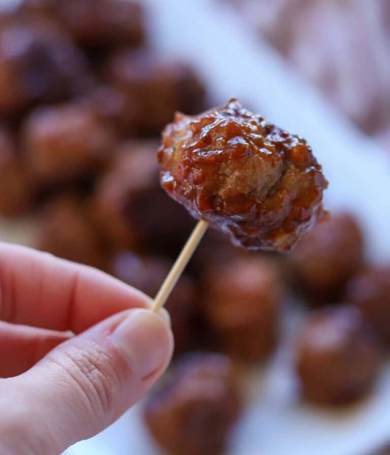 Mini Meatballs (with 5 Sauce Choices) - Simply Made Eats