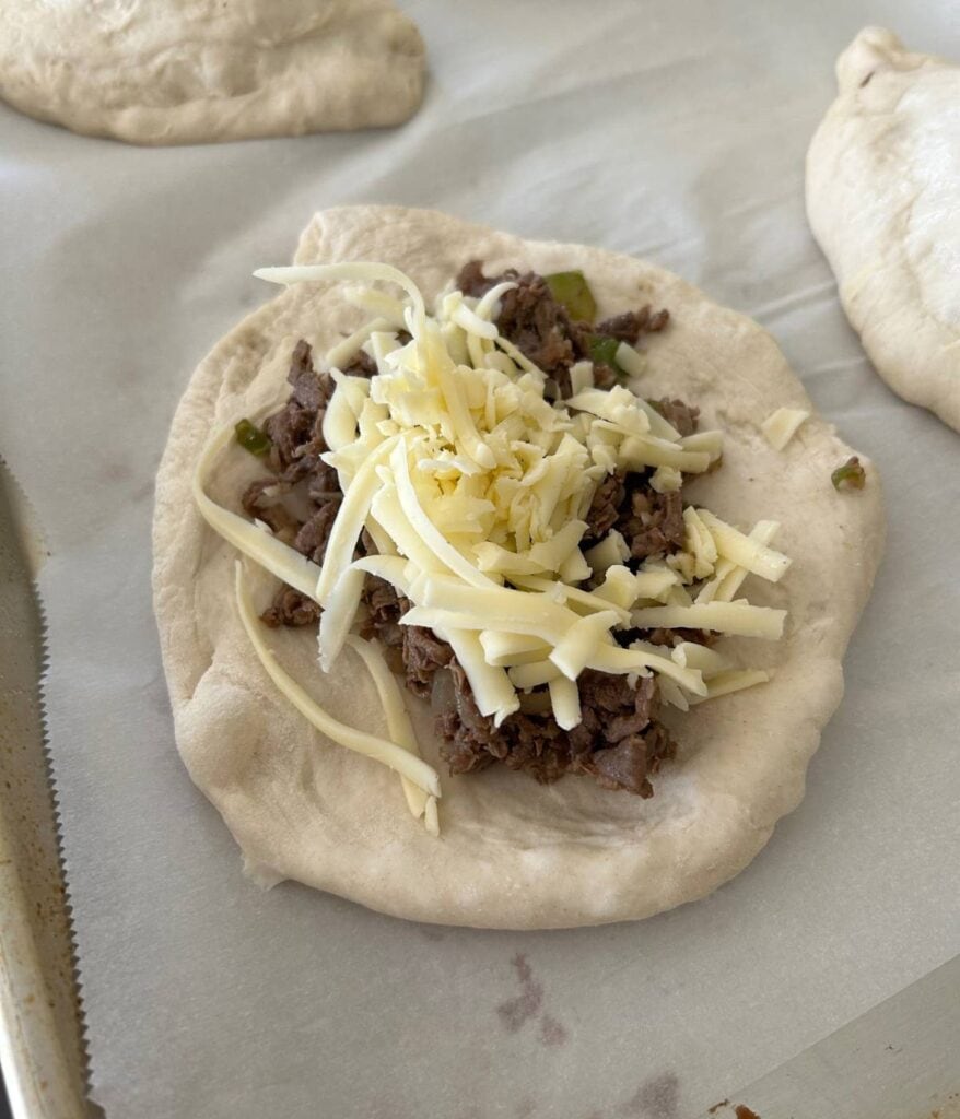 Steak and Cheese Calzones (Philly Style) - Simply Made Eats