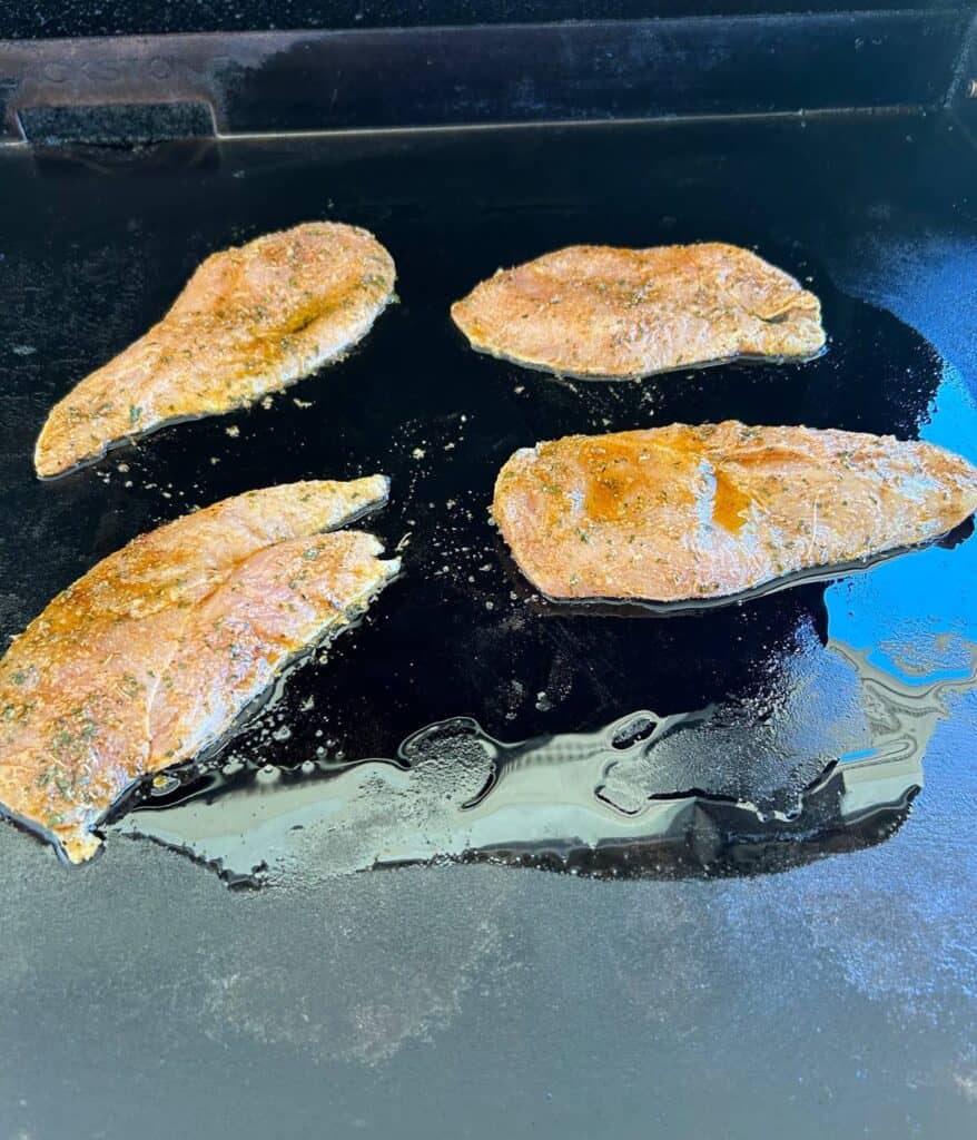 Chicken Breast on the Blackstone Griddle - Simply Made Eats