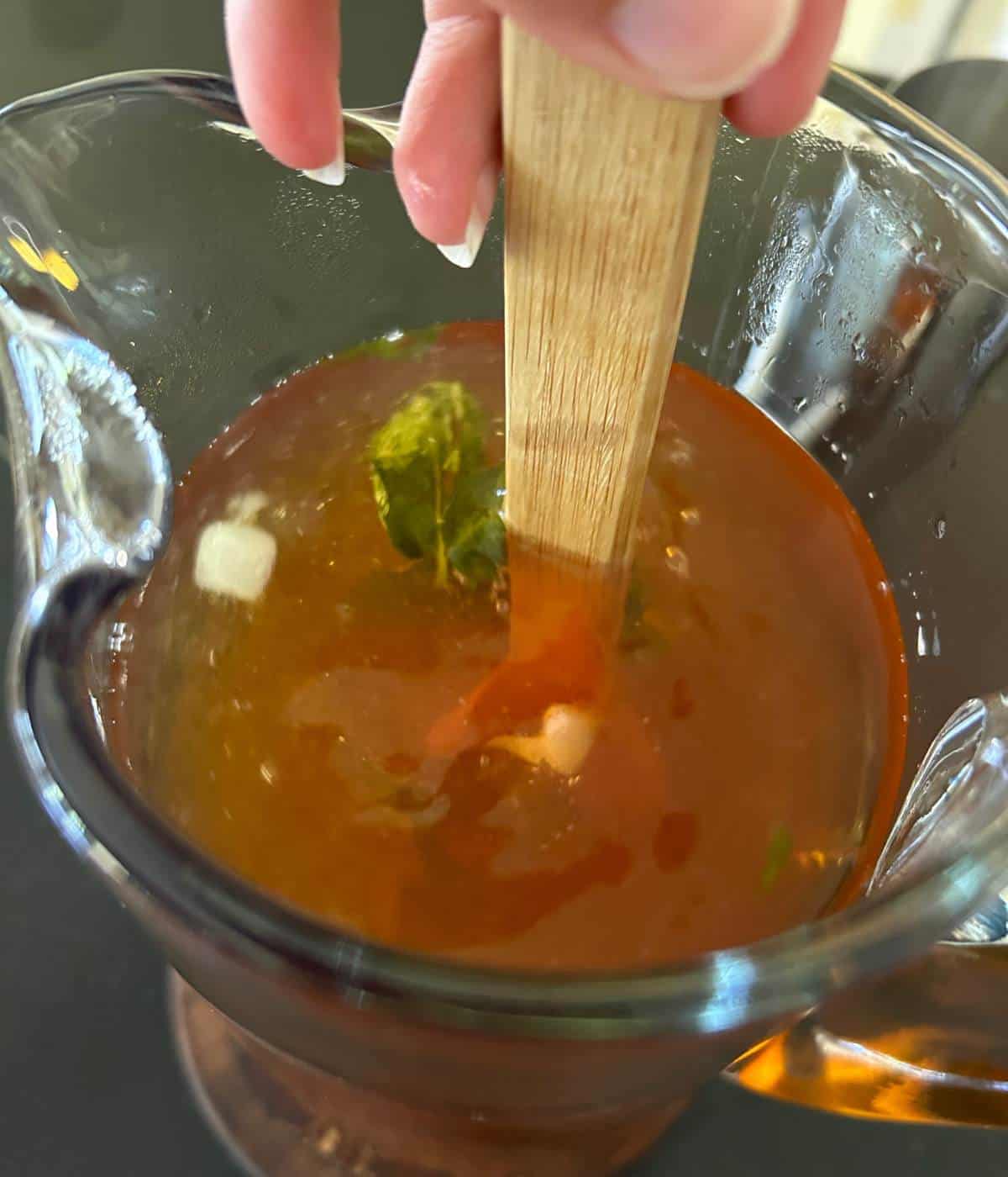 Fresh Mint Iced Tea - Simply Made Eats