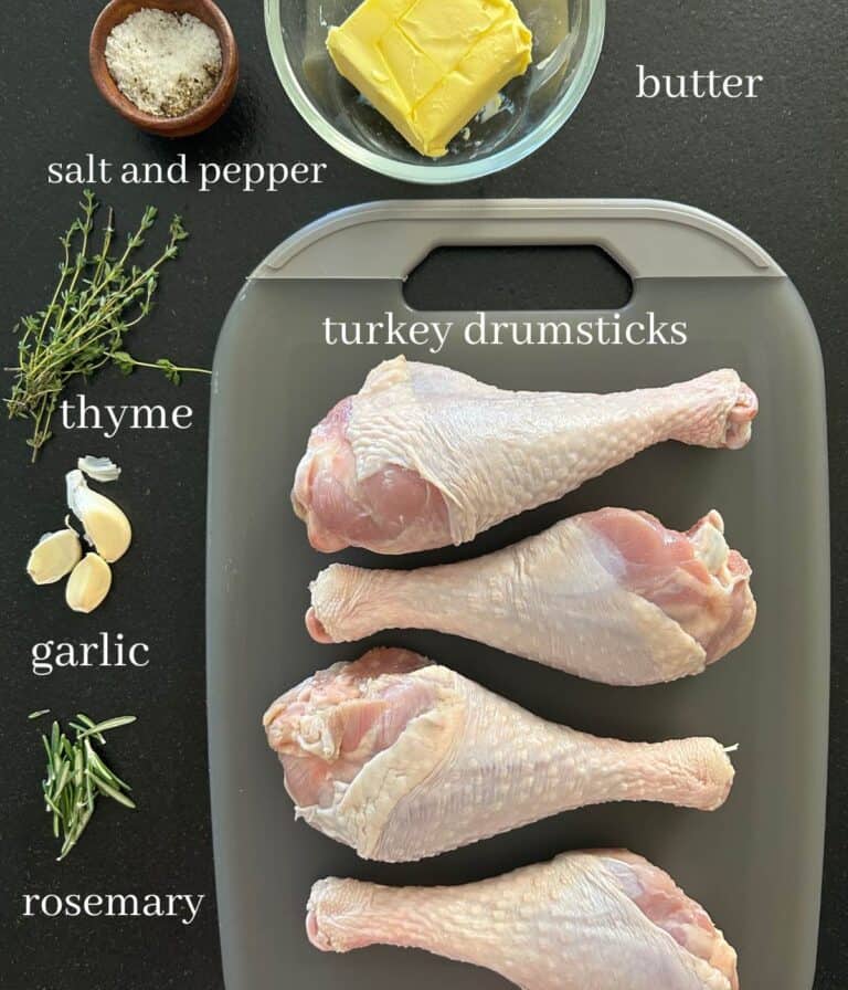 Oven Roasted Turkey Drumsticks - Simply Made Eats