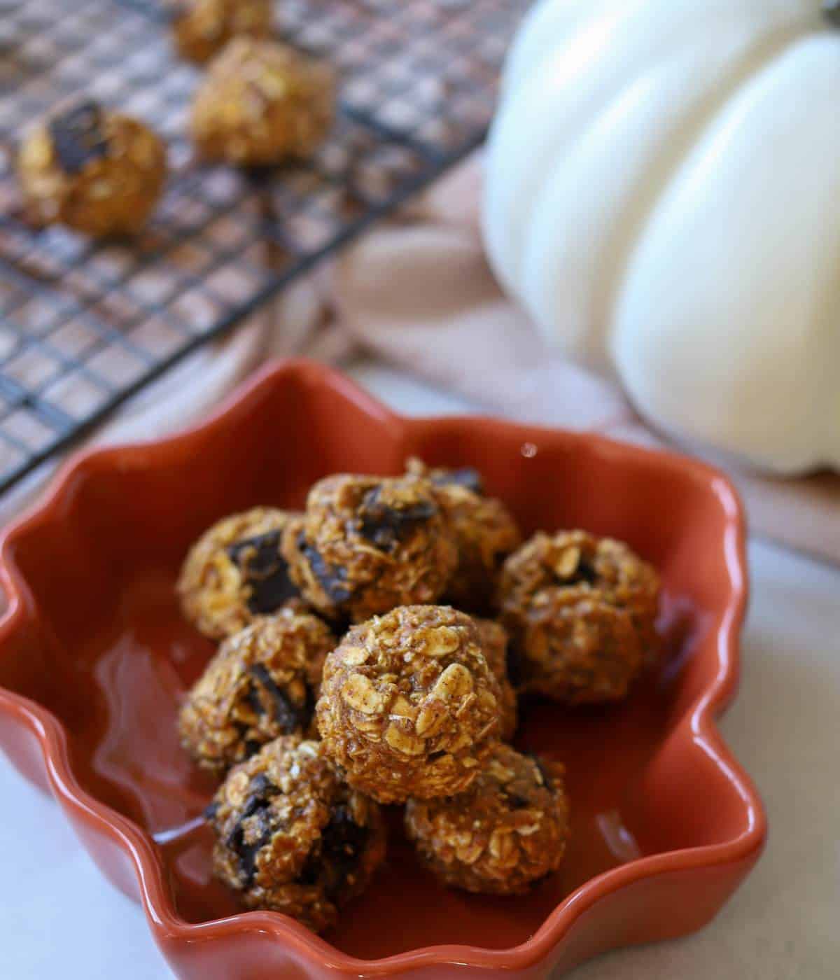 Pumpkin Protein Balls - Simply Made Eats