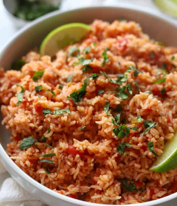 Rice Cooker Mexican Rice - Simply Made Eats