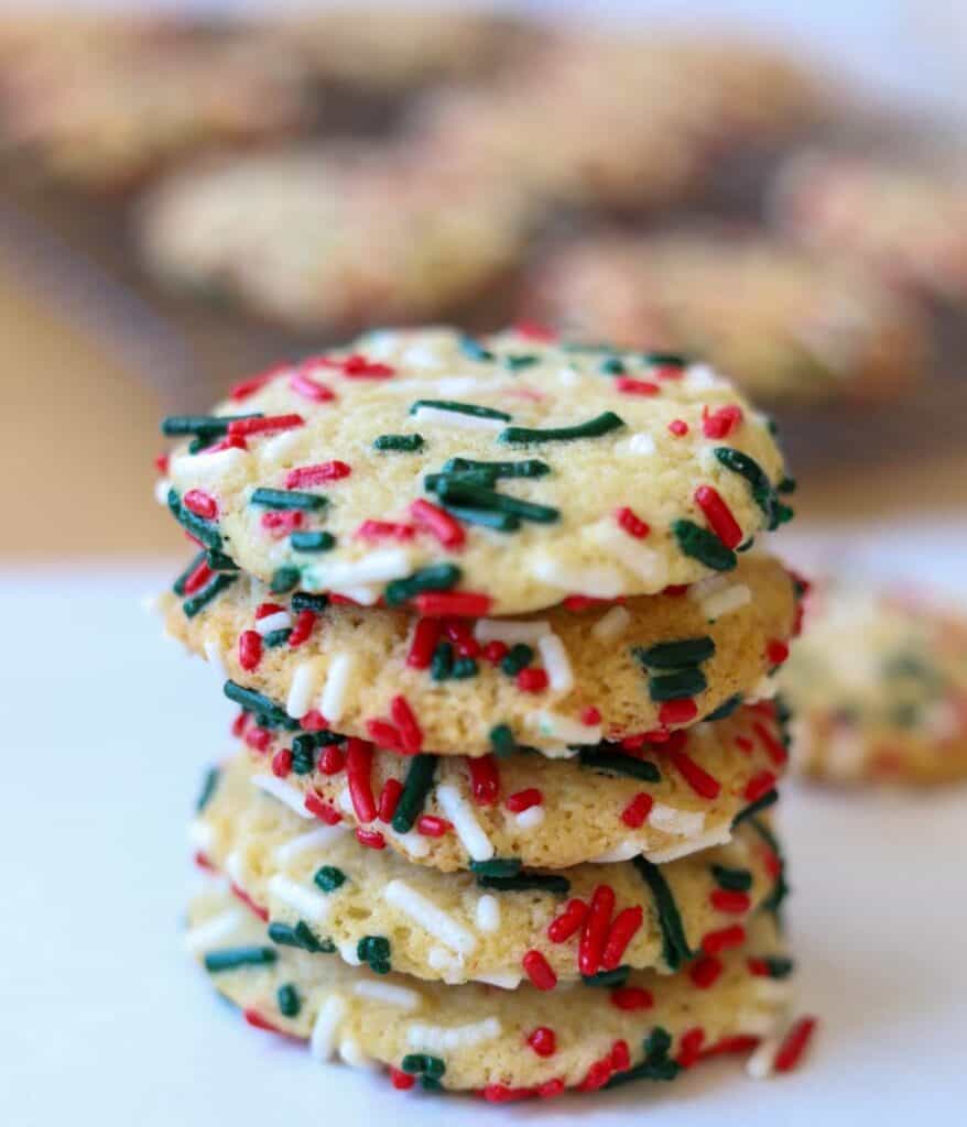 Sprinkle Sugar Cookies - Simply Made Eats