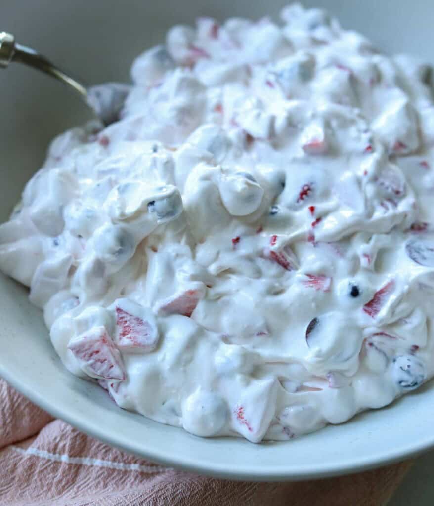 Marshmallow Fruit Salad - Simply Made Eats
