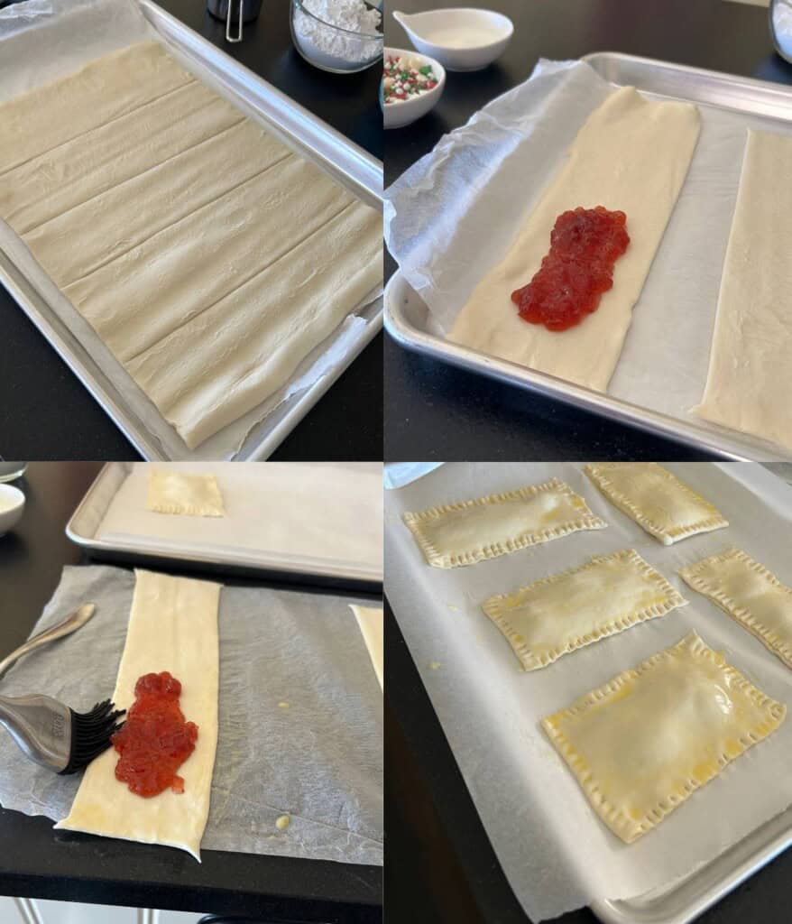 Puff Pastry Pop Tarts - Simply Made Eats