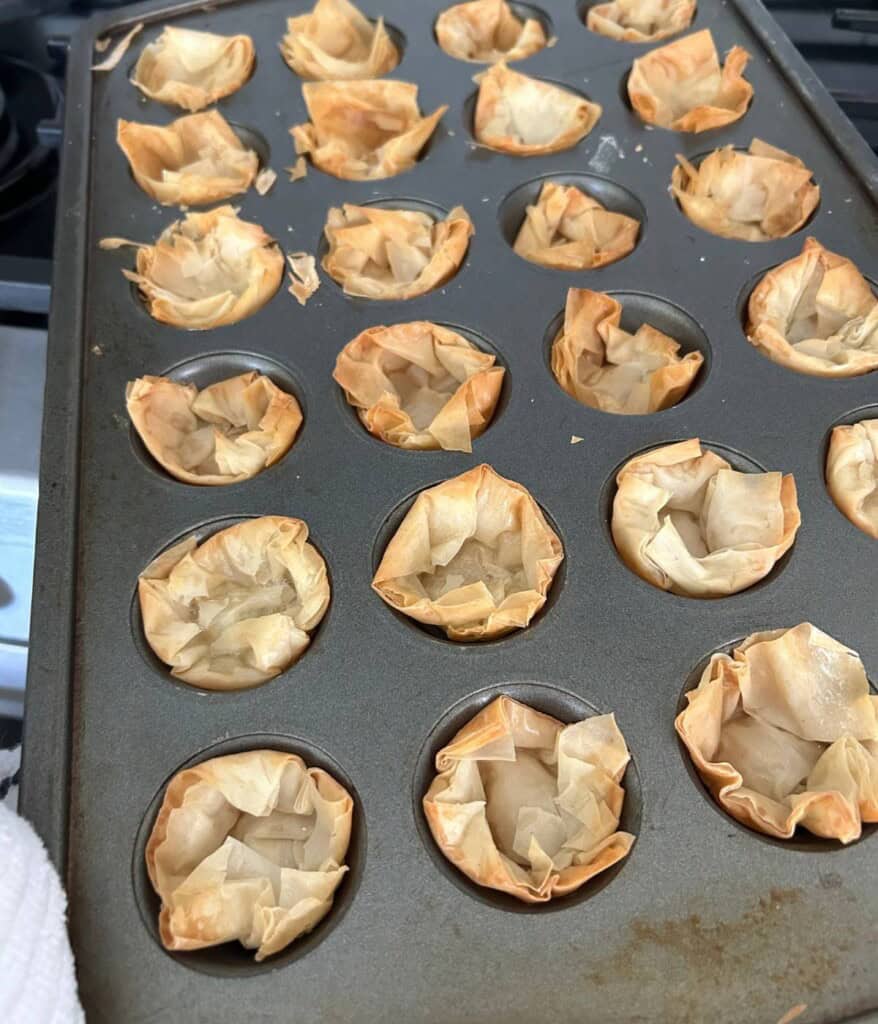 Mini Lemon Curd Tarts with Phyllo Dough - Simply Made Eats